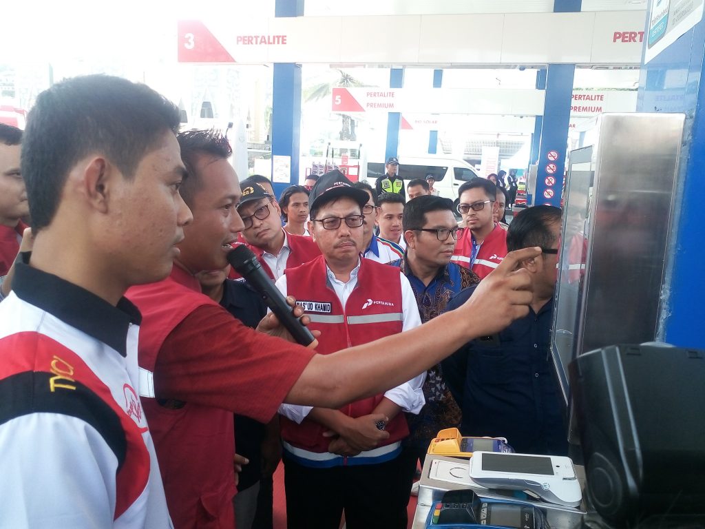 Percepat Layanan SPBU di Tol Cikampek, Pertamina Sosialisasikan SPBU ...